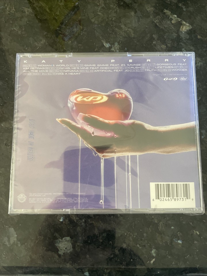 CD KATY PERRY - 143 LIMITED EDITION EXCLUSIVE - ALT ART BONUS SONG ...