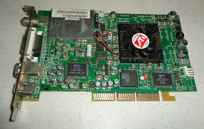 ~AIW 8500DV 64M DDR AGP card ATI Rage Theater 109-84800-20 DVI Vid I/O ...