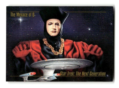 1993 Skybox Master Series Star Trek Trading Card #49 The Menace of Q | eBay