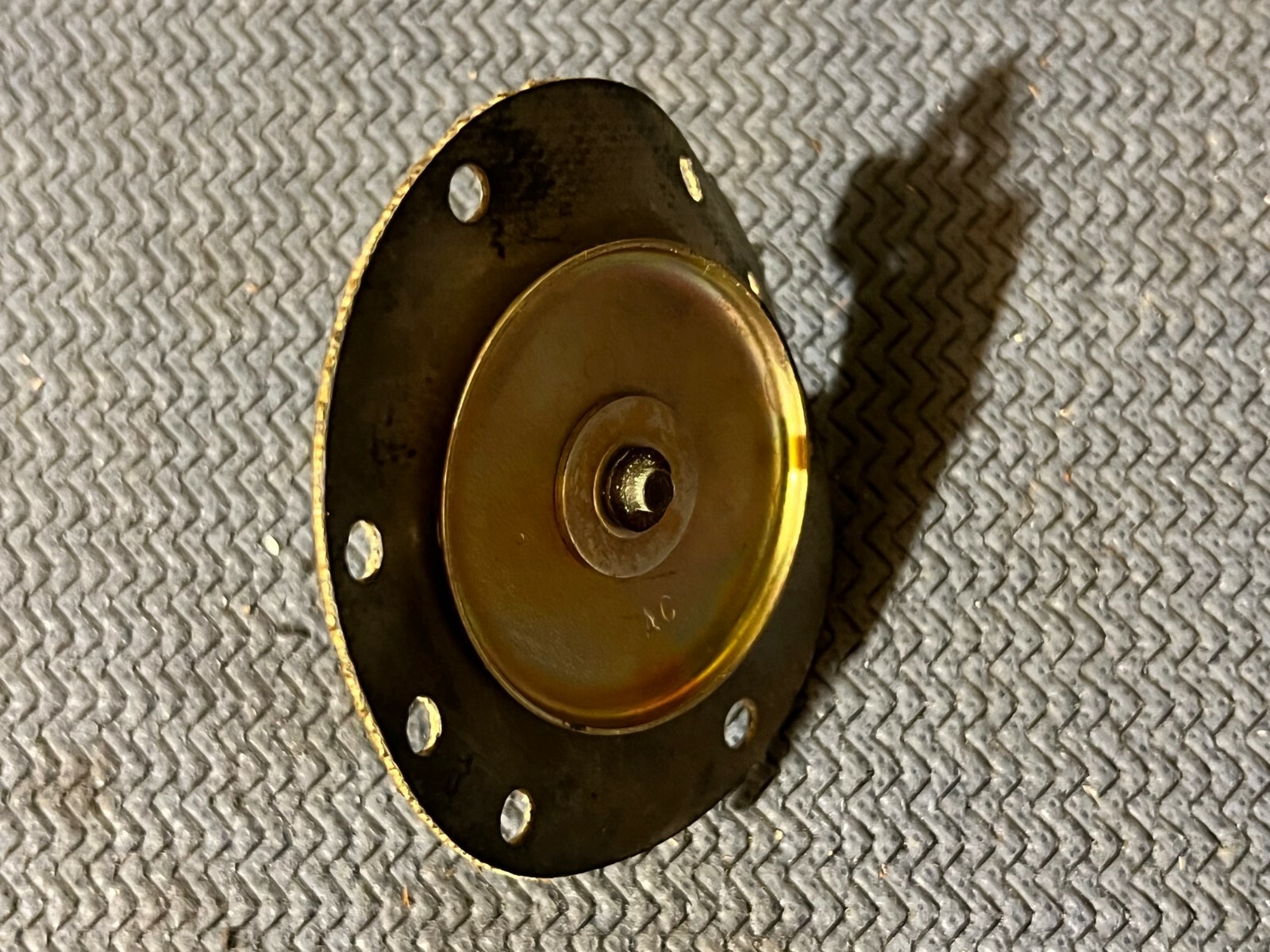 PARTS ONLY - Untested Original Glass Top Fuel Pump Assembly Willys CJ2 ...