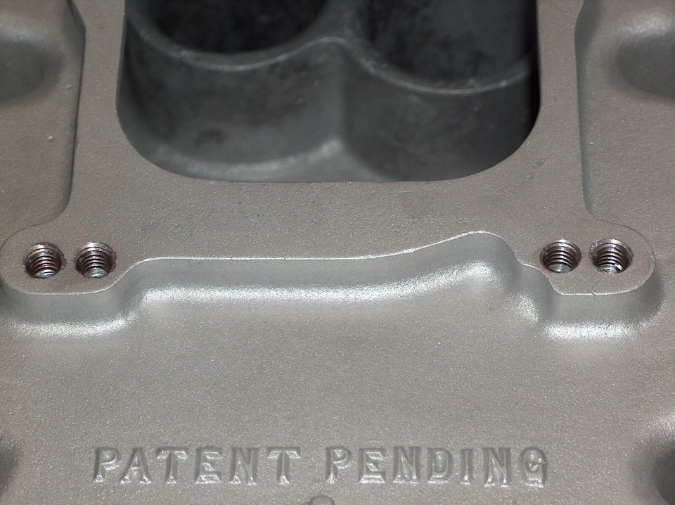 Vintage Edelbrock SB Chevy Tunnel Ram 1x4 Intake Manifold TR1 Bread Box ...