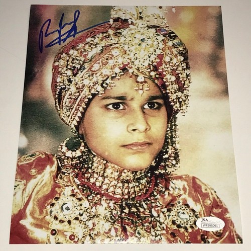 RAJ SINGH Signed INDIANA JONES 8x10 Photo TEMPLE OF DOOM Autograph JSA ...