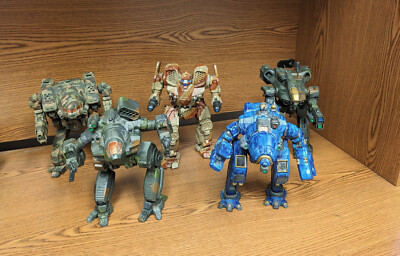 Articulated Battletech Figures - Heavy Class, 7-11" Sizes, Made to ...