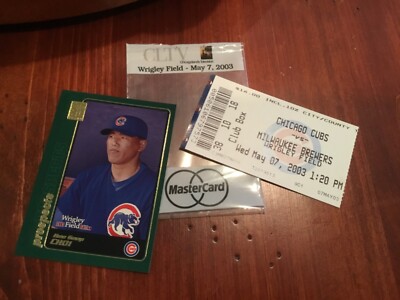2003 Topps 50 Yrs Hee Seop Choi Chicago Cubs Wrigley Field Giveaway May ...