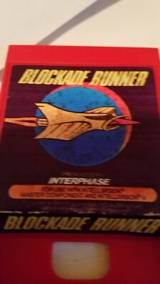 Blockade Runner (Intellivision, 1983) Interphase Rare Video Game.(GAME ...