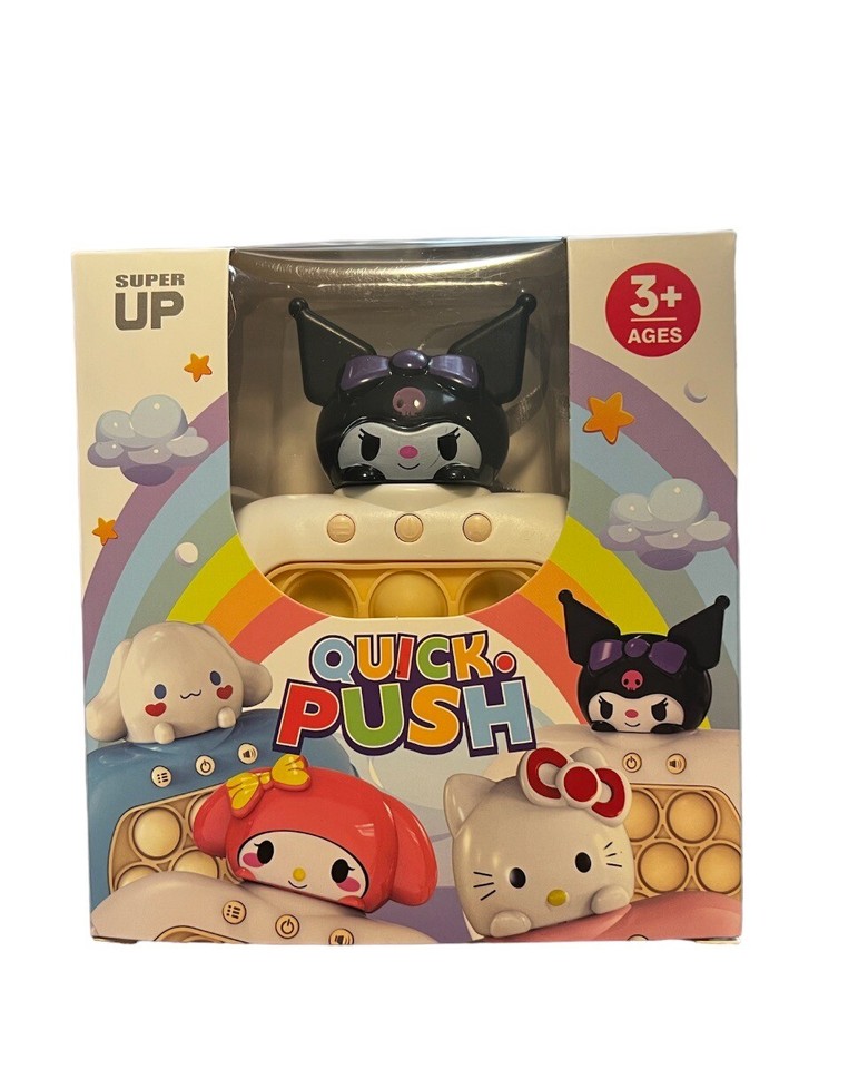 Quick Push Bubbles Console Game Kuromi Sensory Toy | eBay