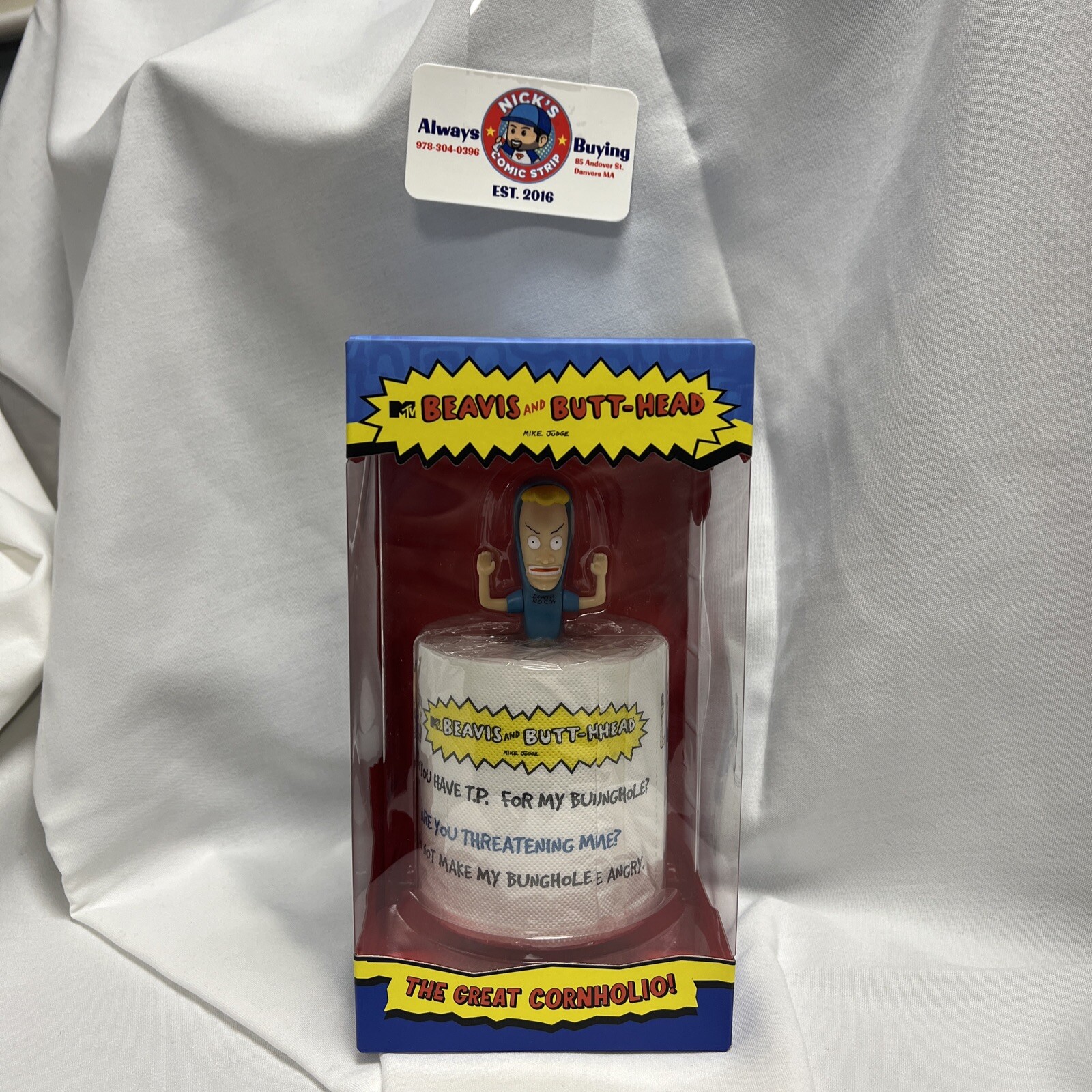 Beavis & Butt-Head Cornholio Box Set with Toilet Paper | eBay