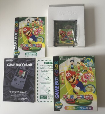 Nintendo Super Mario Tennis Game Boy GameBoy Color Japanese Version ...