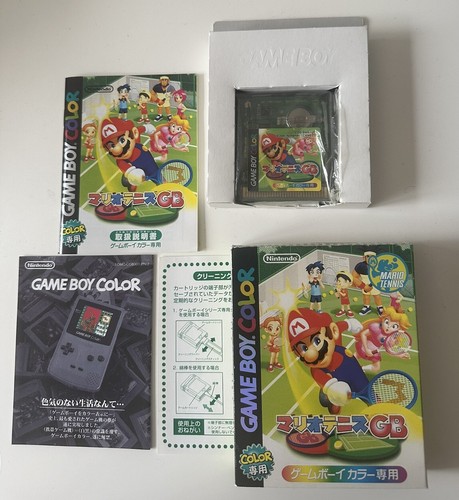 Nintendo Super Mario Tennis Game Boy GameBoy Color Japanese Version ...