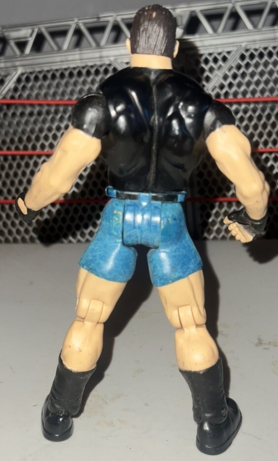 WWE Ken Shamrock Jakks Wrestling Action Figure 1999 WWF Titan Tron Live ...