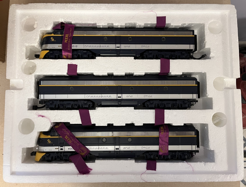 MTH 20-2395-1 C&O E-8 ABA Diesel Engine with Proto-Sound 2.0 - OB ...