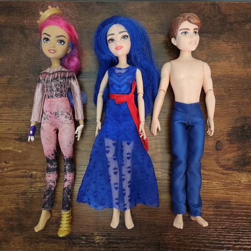 Disney Descendants Audrey, Evil Doll & Ben Fasion Dolls 11" Tall | eBay