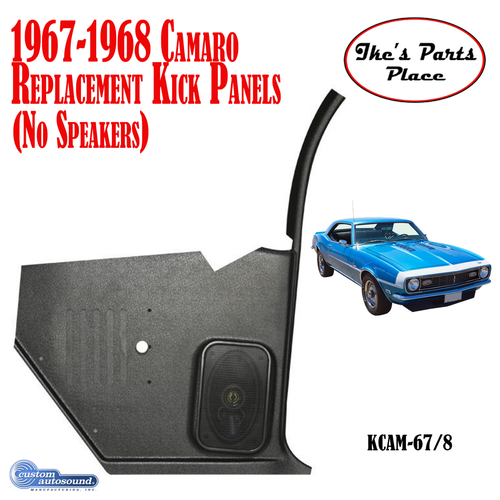 Custom Autosound KCAM-67/8 1967-1968 Camaro Kick Panels No Speakers | eBay