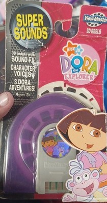 Super Sounds Dora the Explorer 3D View-Master 3 Reel Packet Nick Jr ...