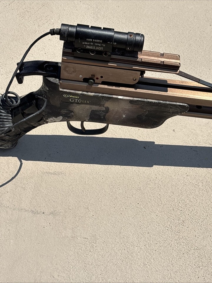6 Point GT Flex Crossbow W/light Stryke Laser&ACU Draw | eBay