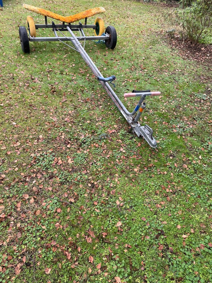 Sailing Dinghy Launch and Road Trailer | eBay UK
