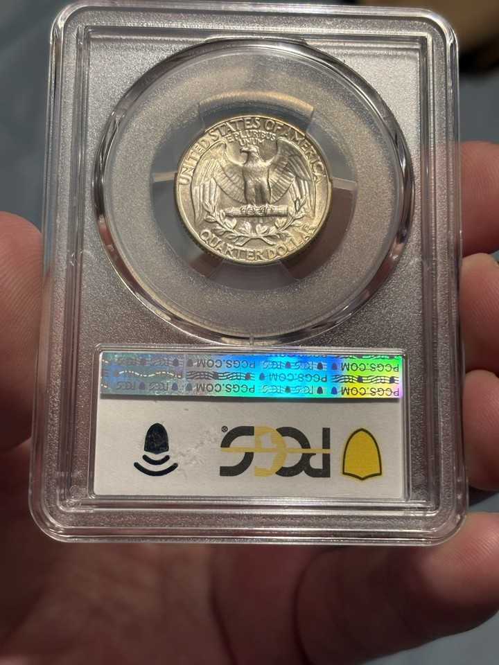 1938 Washington Quarter; PCGS MS63 Certified Absolute Gem!! | eBay