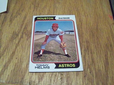 TOMMY HELMS 1974 TOPPS BASEBALL CARD # 67 | eBay