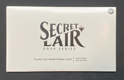 MTG - Secret Lair - Finally! Left-Handed Magic Cards - Sealed - FOIL | eBay