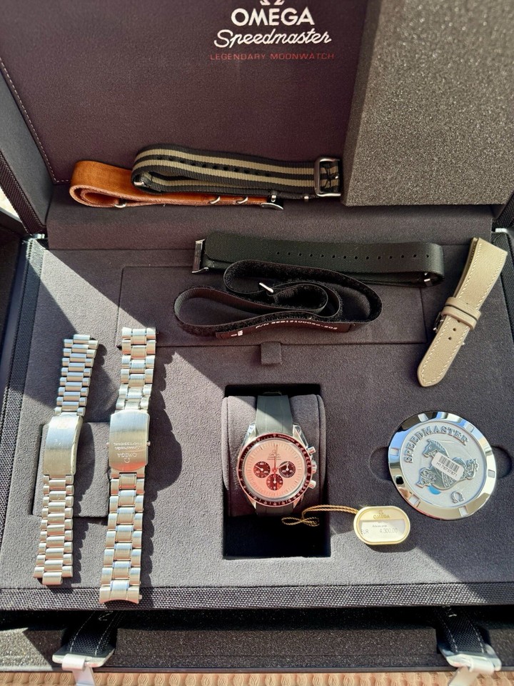 Omega Speedmaster Professional Moonwatch Mitsukoshi Dial Mod - Full Set ...