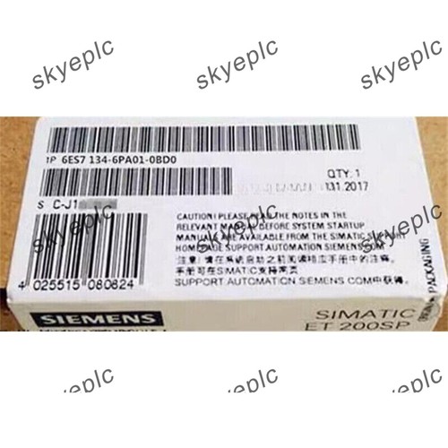 New Siemens 6ES7134-6PA01-0BD0 6ES71346PA010BD0 ET 200SP Analog input ...
