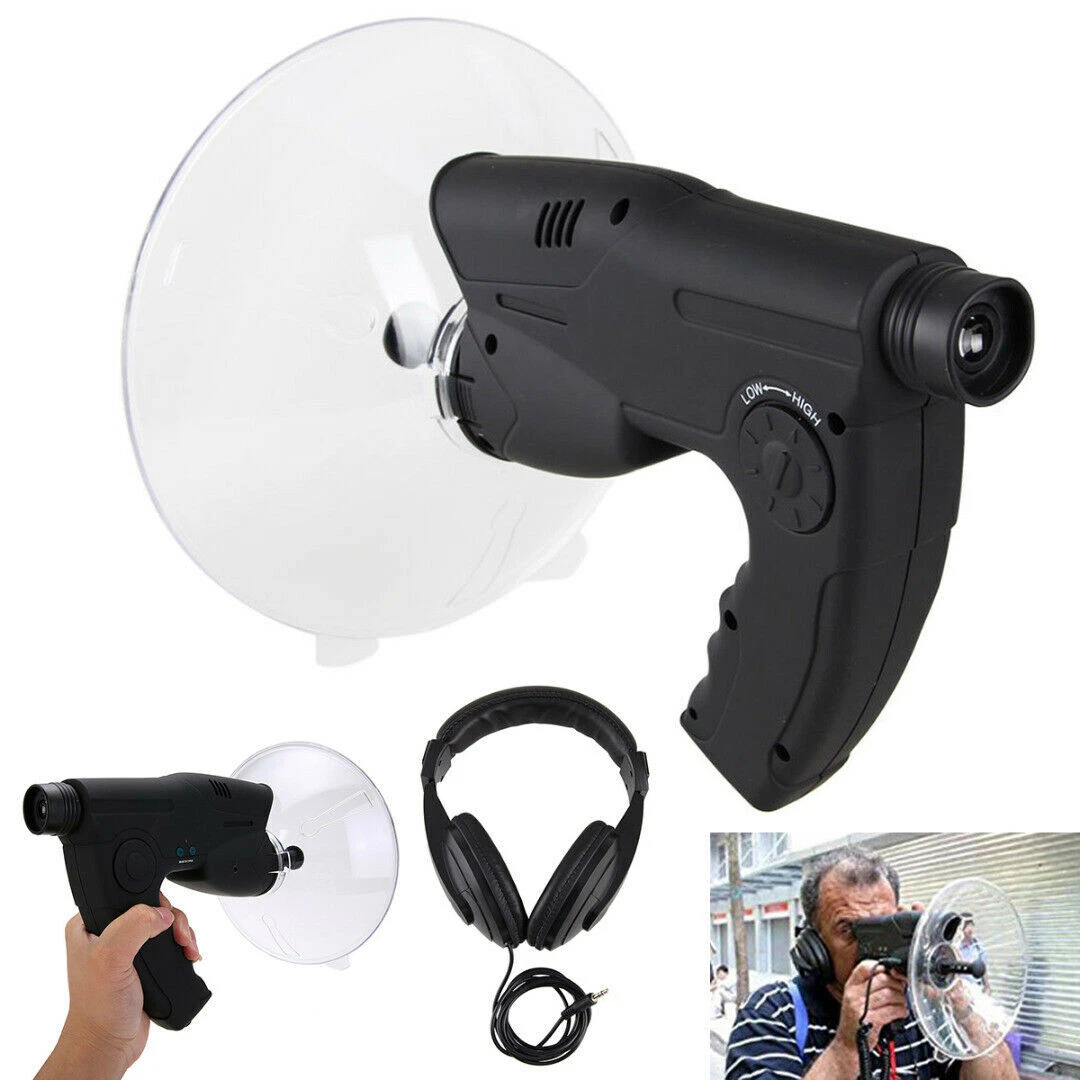 EROCK 300FT Parabolic Sonic Listening Device Microphone, 55% OFF