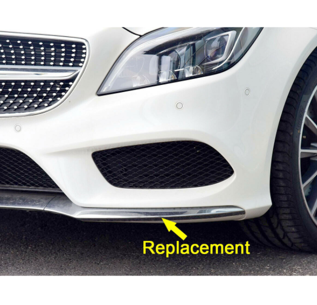 Front Bumper Left Side lower Chrome Trim for Mercedes W218 CLS400 550 ...