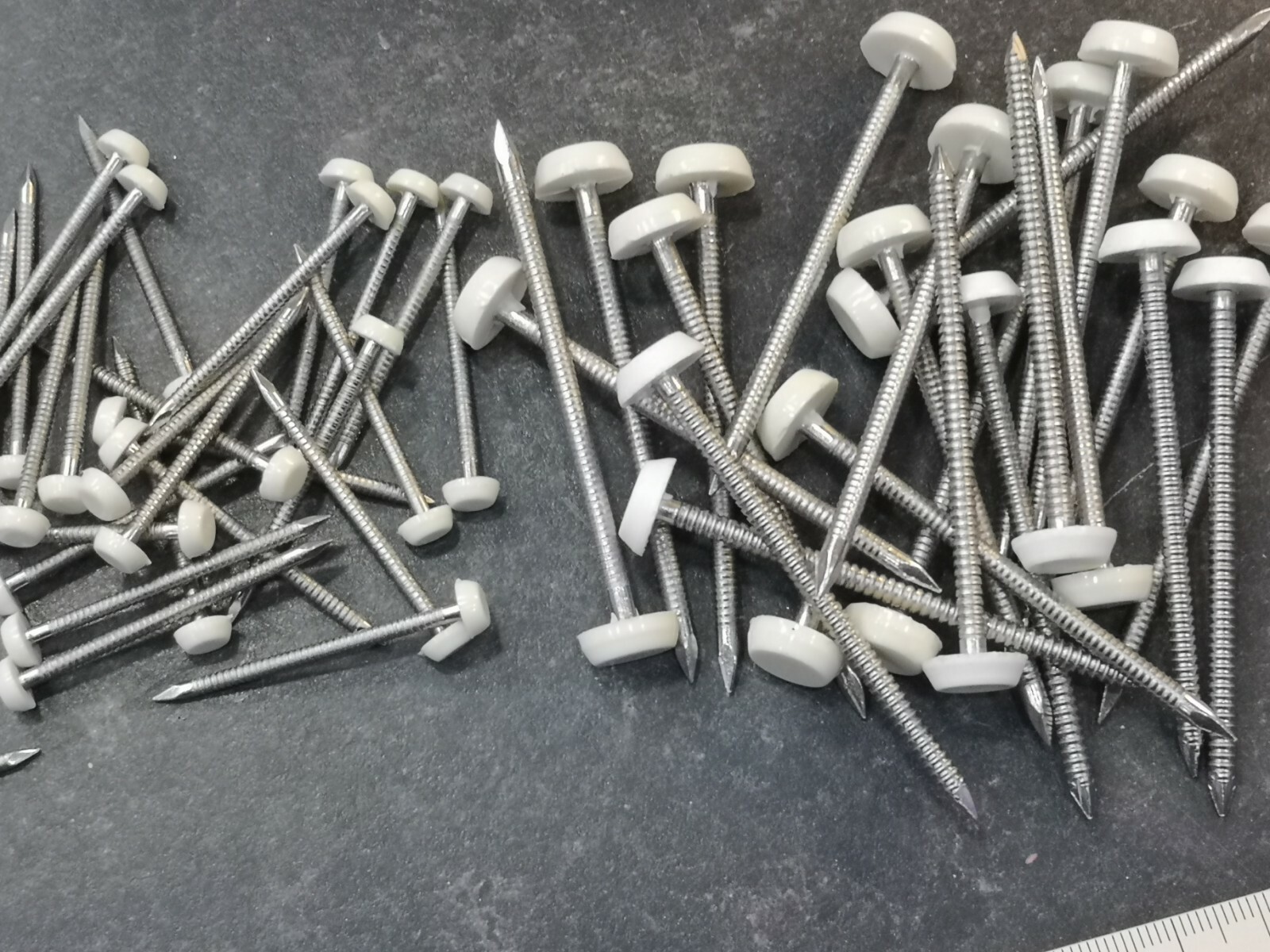 UPVC Poly-to Plastic nails Decking facia board cladding soffet 15 30 40 ...