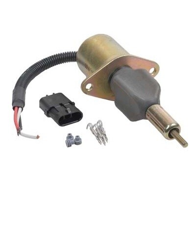 12V SHUT DOWN SOLENOID FOR CUMMINS 6B 5.9L ENGINE PNS 3923680 3928160 ...
