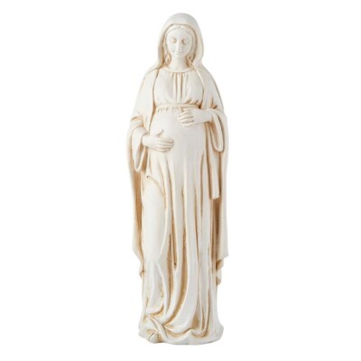 12” Pregnant Virgin Mary Statue | eBay