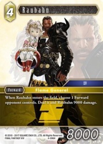 Raubahn - 4-096H NM FF TCG Opus 4 | eBay