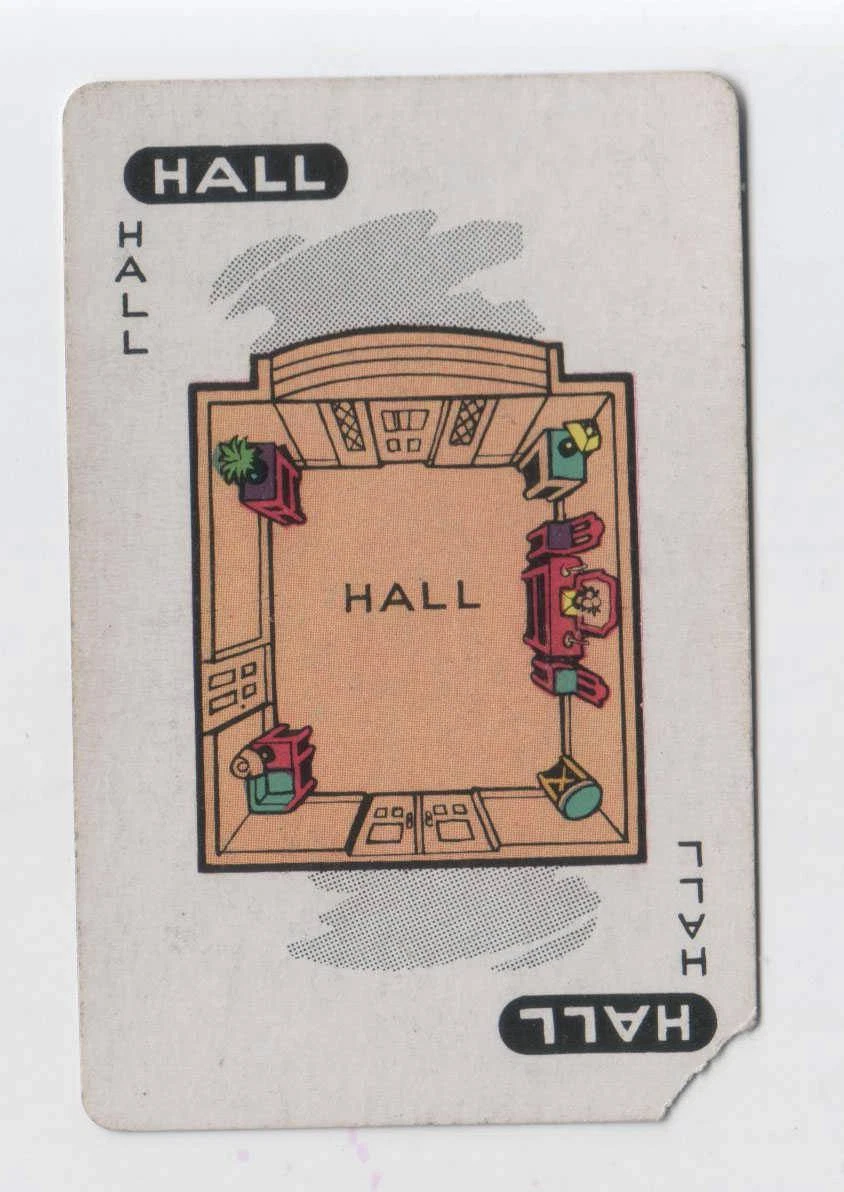 Clue Board Game Cards