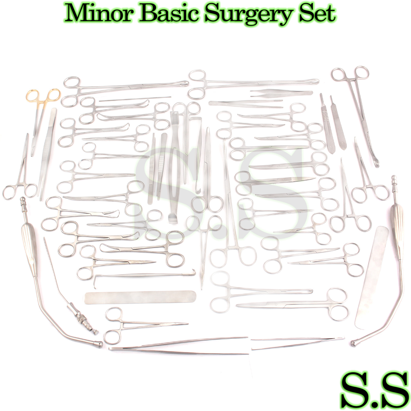 Minor Basic Surgery Set 92 Pieces Surgical Instruments-S.S-562 | eBay
