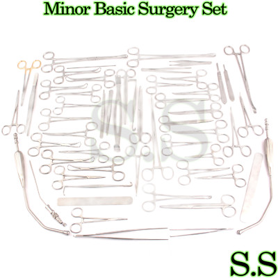 Minor Basic Surgery Set 92 Pieces Surgical Instruments-S.S-562 | eBay