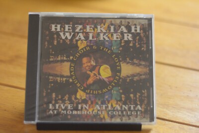 HEZEKIAH WALKER "LIVE IN ATLANTA" AUDIO CD [NEW SEALED] GOSPEL XIAN ...