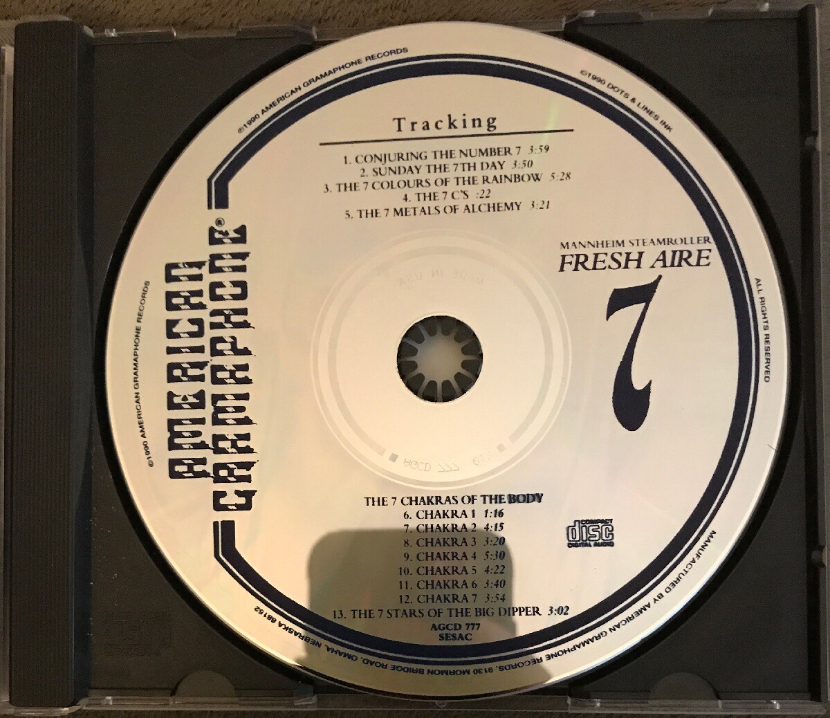 Fresh Aire 7 by Mannheim Steamroller (CD, Jul-1991, American Gramaphone ...