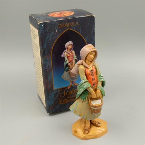 Fontanini Dominica Figure (1995 65268) - Signed by Stefano Fontanini ...