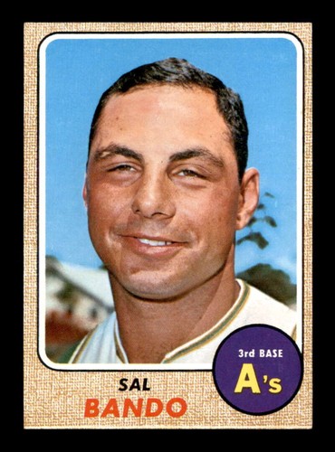 1968 Topps #146 Sal Bando NM/NM+ X3353205 | eBay