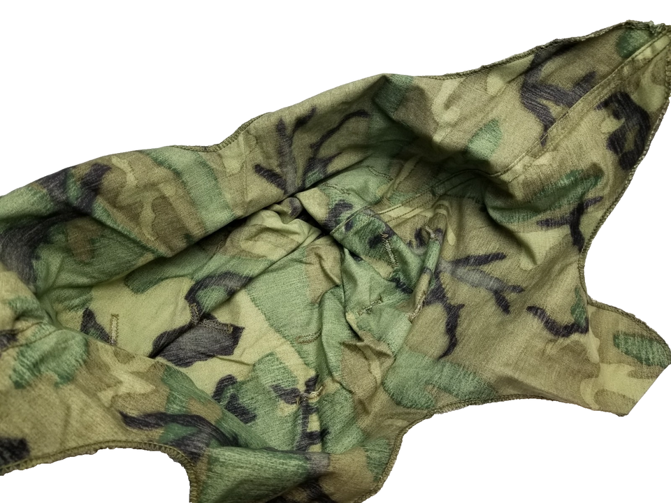 US Military M81 Woodland Camouflage M-1 Helmet Cover 8415-00-105-0605 ...