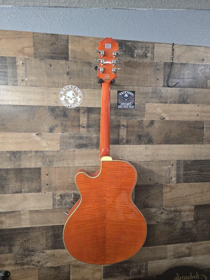 2010 EPIPHONE SWINGSTER OF Electric Guitar W/OHSC ORANGE | eBay
