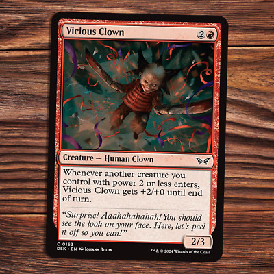 Vicious Clown - Duskmourn - MTG | eBay