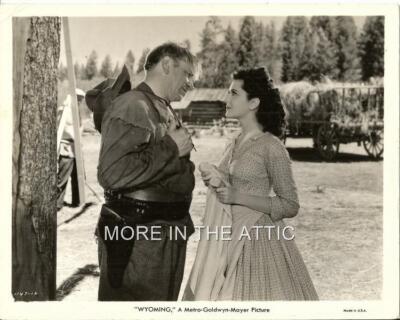 CANADIAN BORN ANN RUTHERFORD ORIG WALLACE BEERY WYOMING MGM FILM STILL ...