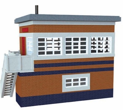 Wartime (ARP) Flat Roof Signal Box OO/HO gauge Buildings kit Ratio 554 ...