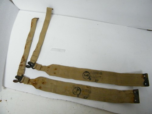 BRITISH ARMY WEBBING L STRAP 37 PATTERN MECO 1953 IDF ISRAELI ARMY ...
