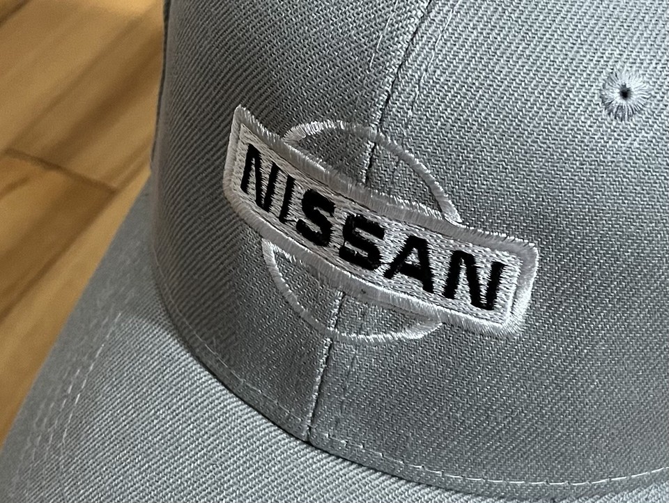 Auto Nissan Embroidered Symbol Baseball Cap(Gray)Hat Men Women Outdoor ...