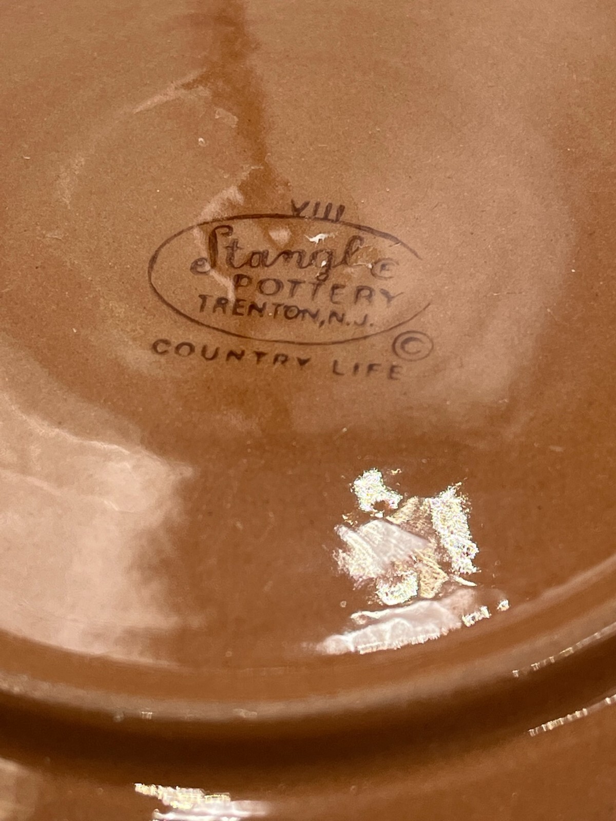 Country Life Farmer and Pig Plates Stangl Pottery Trenton NJ EUC ...