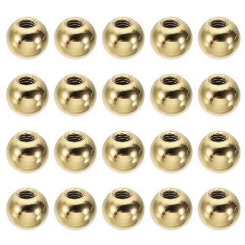 20 Pack M5x0.8mm Ball Nuts Knob Ball Caps Blind Hole Handle Nut Gold ...