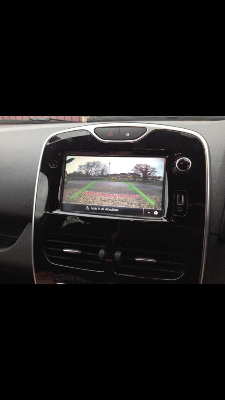 Renault Kadjar Captur Clio Megane Media Nav R-link Reversing Camera ...