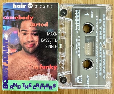 **RARE** Bobby Jimmy & the Critters Hair or Weave CASSINGLE VG+/G+ Play ...