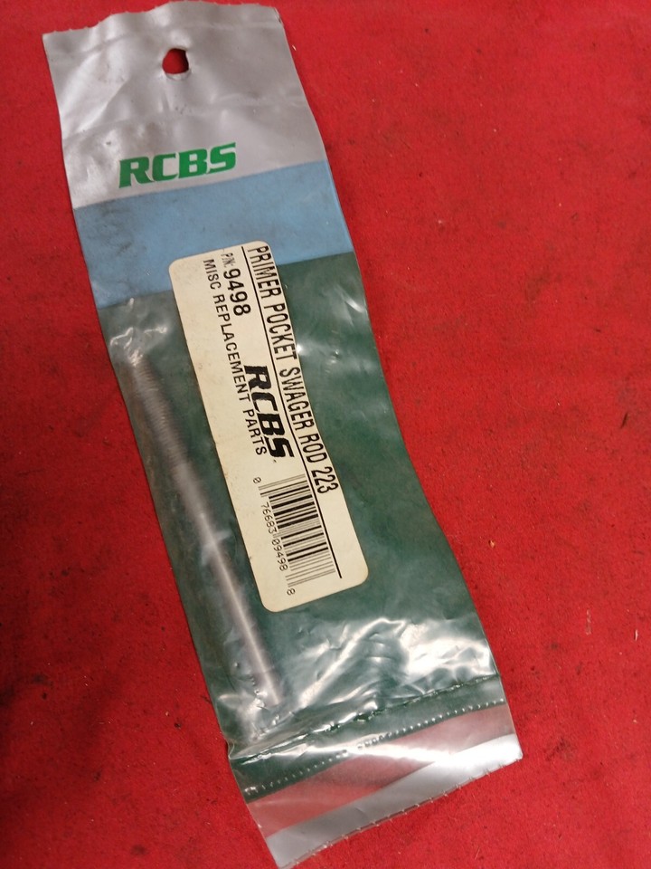 RCBS - primer pocket swager rod 223 nos 9498 | eBay